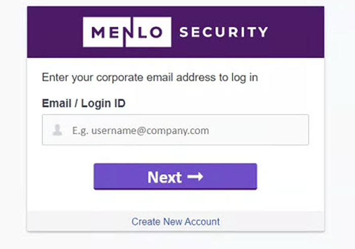 First Time Connecting to Menlo Security – BHcare